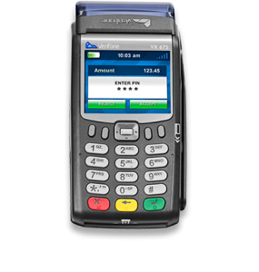 POS Network - Verifone VX675 Mobile Payment Solution - VeriFone