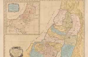 Exploring the Division: Printable Maps of the 12 Tribes of Israel in Canaan